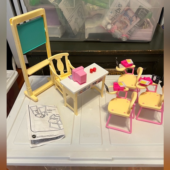 Barbie | Toys | Vintage 997 Barbie Classroom Playset | Poshmark